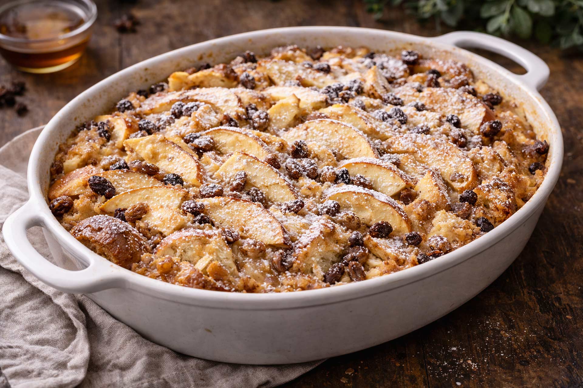 Apple and cider bread pudding recipe | Food Magazine